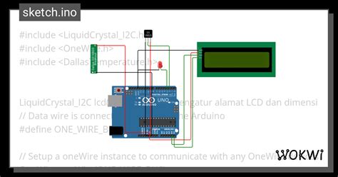 dallas ds18b20 example copy wokwi esp32 stm32 arduino simulator