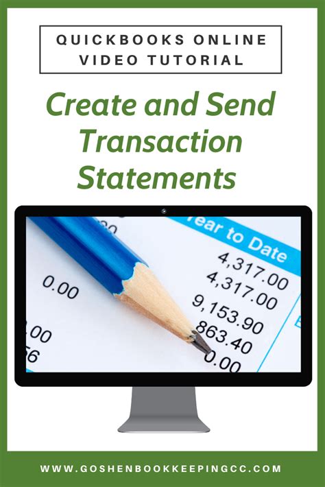 Create And Send Out Transaction Statements To Donors In QuickBooks Online
