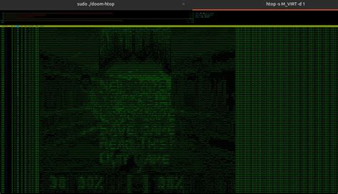 Github 0x0merdoom Htop The Classic Doom Game Over Htop The Text