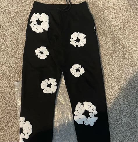 Denim Tears Denim Tears Black Sweats Grailed