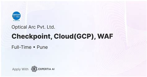 Checkpoint Cloud Gcp Waf Job Pune Senior