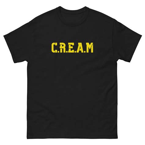 Cream Wu Tang Clan Streetwear Style Aesthetic Classic Tee