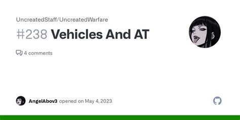 Vehicles And At · Issue 238 · Uncreatedstaffuncreatedwarfare · Github