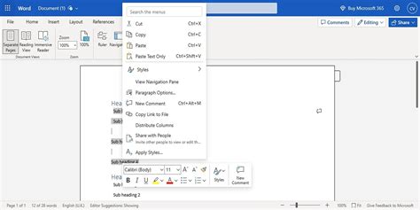 Move Reorder And Rearrange Pages In Microsoft Word