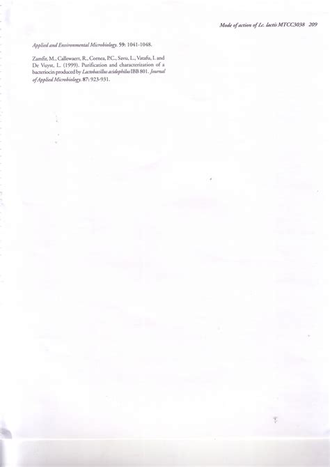 Pdf Effect Of The Bacteriocin Produced By Lactococcus Lactis Subsp