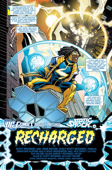 Read Online Static Shock Comic Issue 1