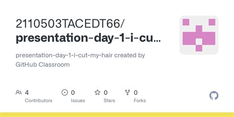 Github 2110503tacedt66 Presentation Day 1 I Cut My Hair Presentation Day 1 I Cut My Hair