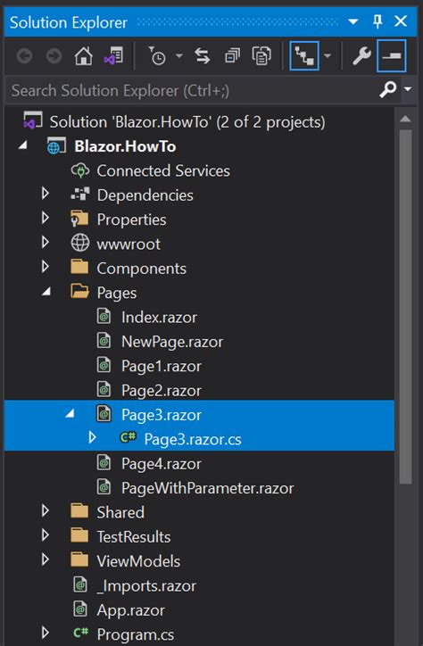 how to use blazor code behind file darthpedro s blog