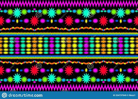 The Decoration Of Colorful Geometric Shape On Background Stock Illustration Illustration Of