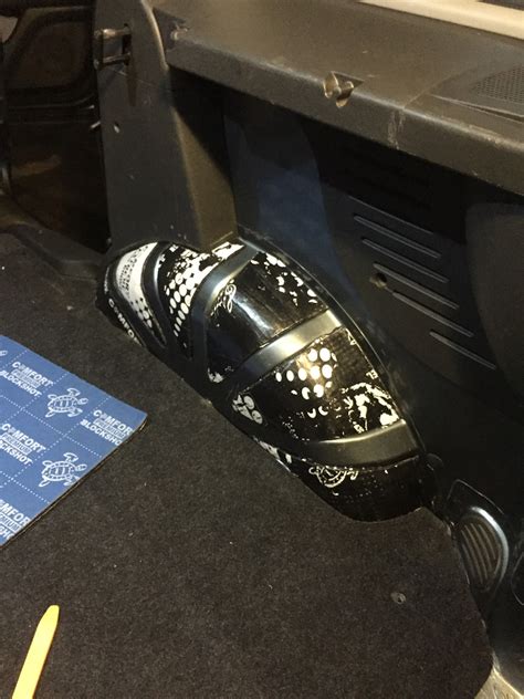 Шумка задних арок — FIAT Doblo (1G), 1,4 л, 2011 года | тюнинг | DRIVE2