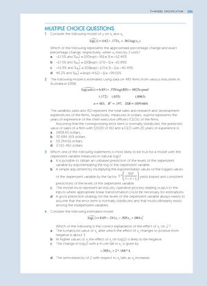 Week Workshop Exercises WORKSHOP MODEL SPECIFICATION MULTICOLLINEARITY Tools Studocu