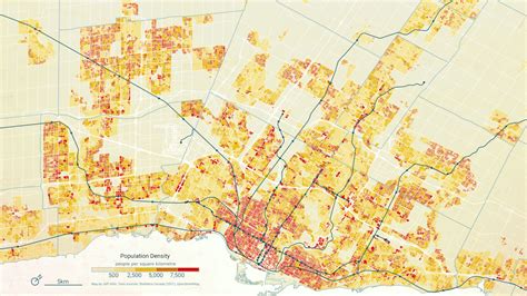 Overview Of Canadian Census Data Urban Data Analytics Visualization