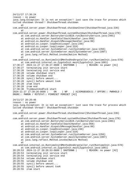 Power Off Reset Reason Backup Pdf Java Programming Language Systems Architecture