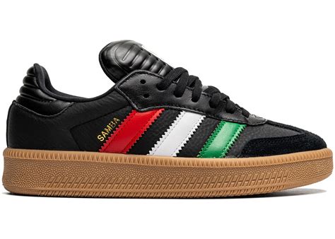 Adidas Samba Xlg Black Better Scarlet Green Mens Ki8777 Us