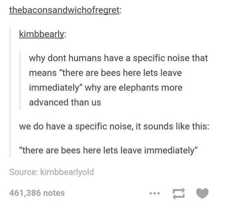 Bee Warning Rfacepalm