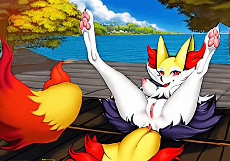 Braixen Testing Out A New Pose Rfurai