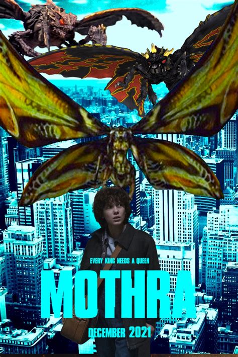 Mothra 2021 Fanmade Poster By Sp Goji Fan On Deviantart