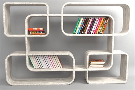 Bookshelf Free 3d Model C4d Free3d