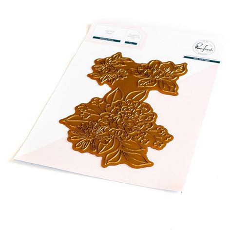 Pinkfresh Studio Hot Foil Plate Dreamy Florals Oriental Trading