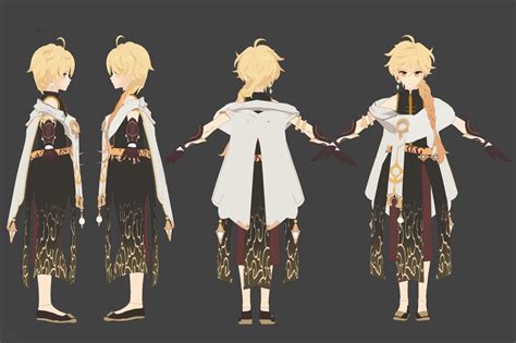 I Edited Aethers Model And Modeled Some Of His Clothes Not The Scarf