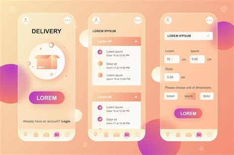 Premium Vector User Interface Elements For Fitness Mobile App Unique Neumorphic Design Ui Ux