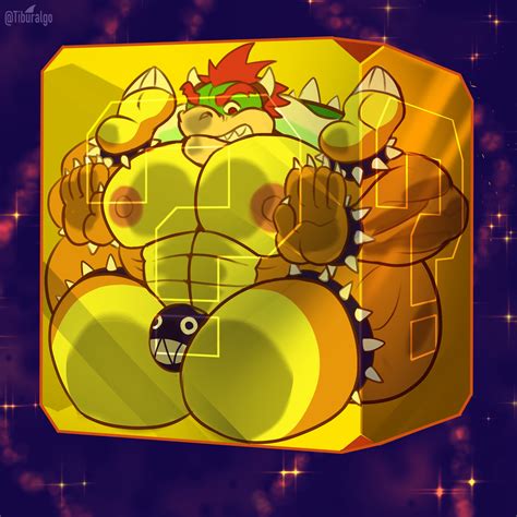 Rule 34 1boy Block Anklet Anthro Big Chest Big Pecs Bowser Bracelet