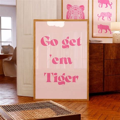 Go Get Em Tiger Etsy