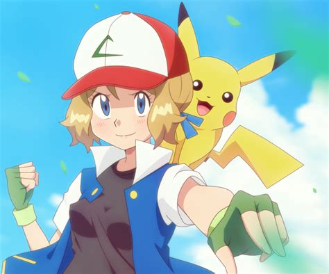 Pokemon X And Y Hd Pikachu Serena Pokémon Hd Wallpaper