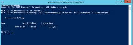 Powershell Script To Retrieve All Detection Method Scripts And Output