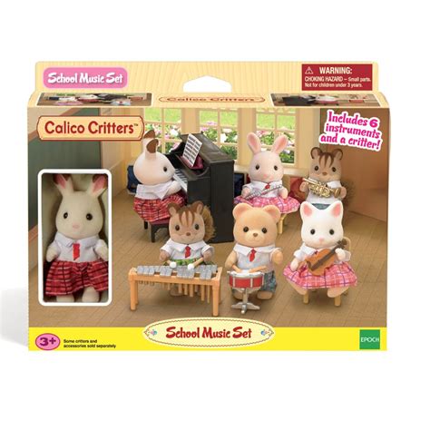 Calico Critters School Music Set 020373214859