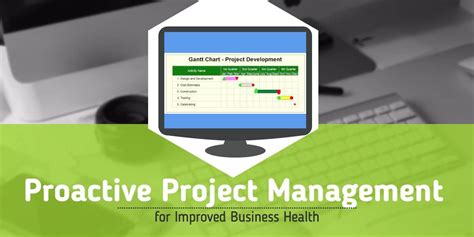 Proactive Project Management For Improved Business Health