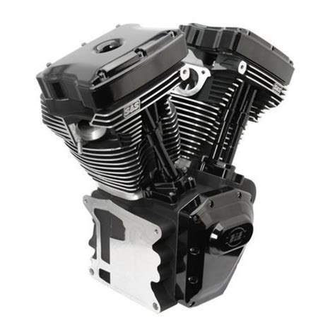 Sands T143 143 Black Edition Long Block Engine Motor Harley 96 103 Twin