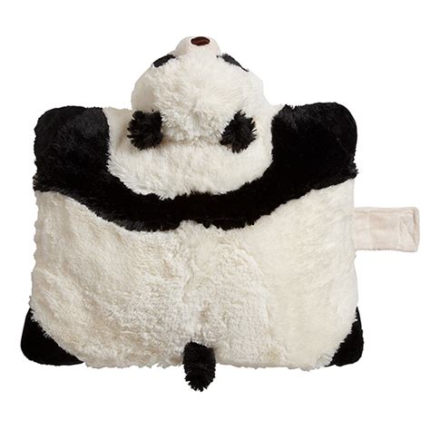 Panda Pillow Pet 18 Inch Large Folding Plush Stuffed Animal Pillow