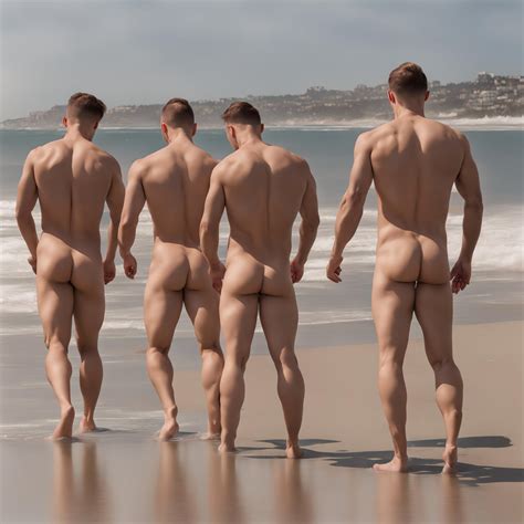 Four Jocks At The Beach By Neilfromsydney2003 On Deviantart