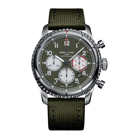Breitling Aviator 8 B01 Chronograph 43 Curtiss Warhawk Luxury Watches