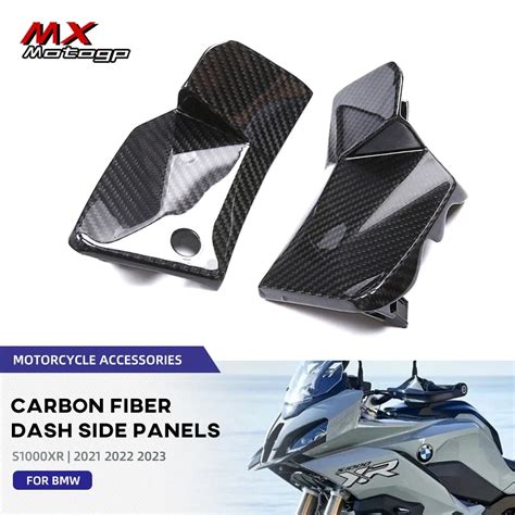 Carbon Fiber Dashboard Instrument Side Panels Protector For Bmw S1000xr