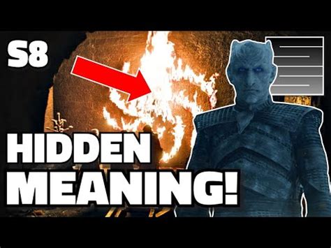 Game Of Thrones Season 8 Episode 1 Spiral Night King Symbol Explained