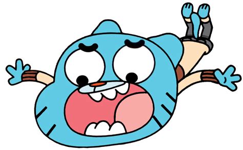 Gumball Falling Vector By Oscardalightningbolt On Deviantart