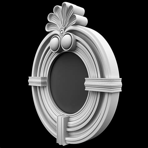 둥근 창 3d 모델 16 Fbx Max Free3d