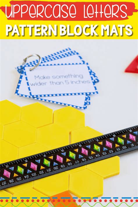 Pattern Printable Pattern Block Cards Fine Motor Task Cards Abc