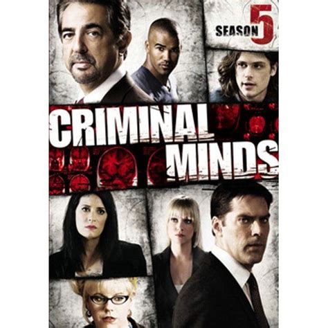 Dvd Criminal Minds Complete Season 5 6 Disc Box Set Lazada