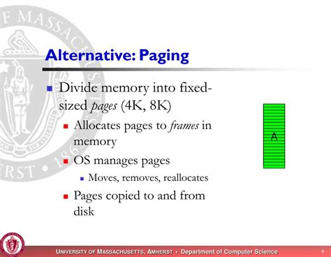 Ppt Operating Systems Cmpsci 377 Lecture 12 Paging Powerpoint