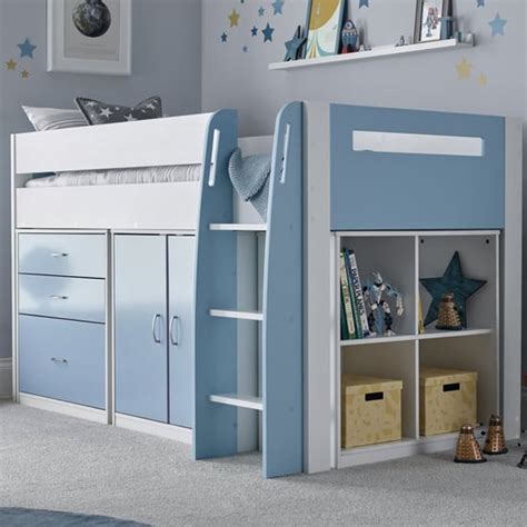 Oak Mid Sleeper Cabin Bed With Storage And Desk Browse Over 500