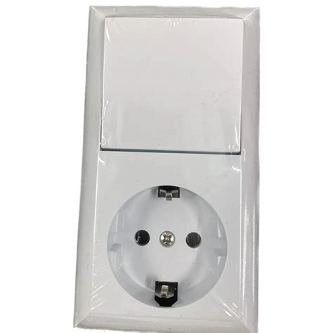 БЛОК КОНТАКТ ШУКО 16А И ДЕВИАТОРЕН КЛЮЧ Ip20 Ga0 0314h 313635 Rumik