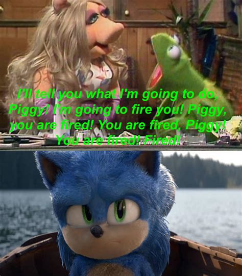 Sonic Disappointed At Kermit By Maxgoudiss On Deviantart