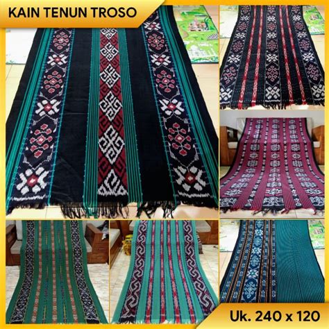 Jual Kain Tenun Troso Jepara Ethnic Blanket Nusantara Motif Tenun Etnik