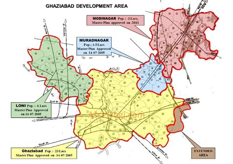 Ghaziabad Master Plan 2021 Map Summary And Free Download