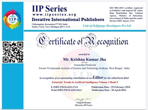 dr krishna kumar jha posted on linkedin