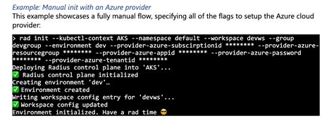 Add AWS Cloud Provider CLI Flags To Rad Init Issue 4009 Radius