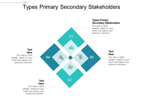 Types Primary Secondary Stakeholders Ppt Powerpoint Presentation Icon